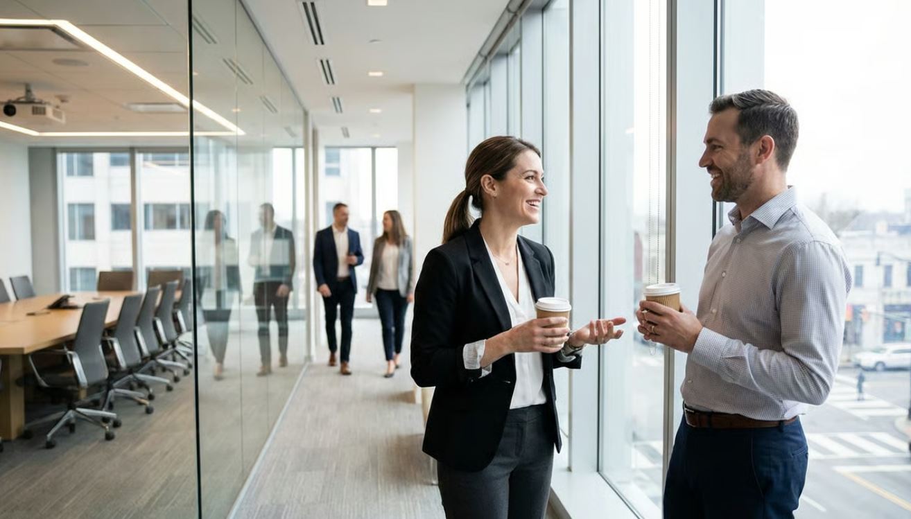 Small Talk at Work: How to Sound Natural Before Meetings